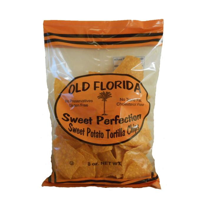 Sweet Perfection Sweet Potato Tortilla Chips 8oz. - Old Florida Gourmet ...