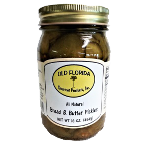 Bread & Butter Pickles - Old Florida Gourmet Products